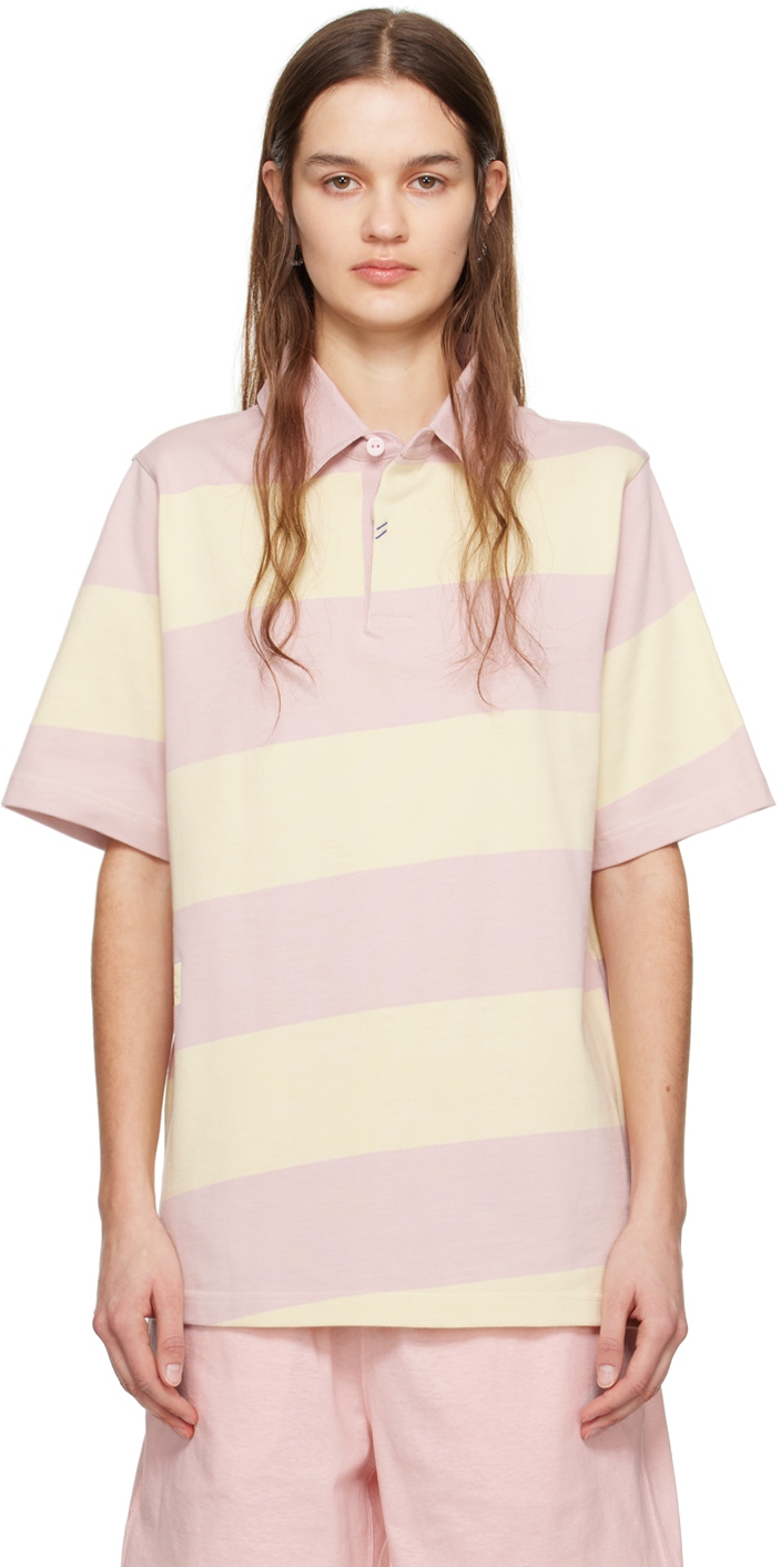 BURBERRY Logo striped polo shirt Multicolor 8083208 Burberry
